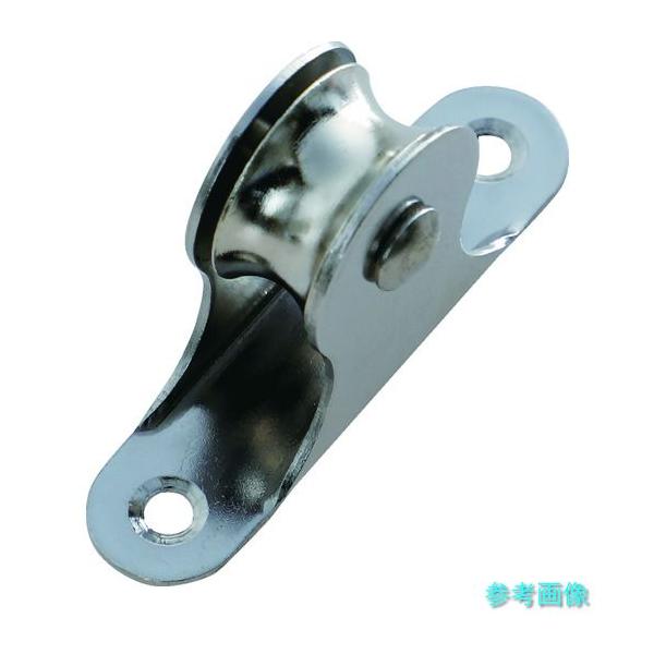 メーカー：トラスコ中山(株)在庫状況：仕入先在庫品納期：お支払い確認後、3営業日以内出荷予定（欠品時は早急にご連絡いたします。）商品特長：●設置幅の狭い面でも取付可能です。仕様：●最大使用ロープ径(mm)：8●車数：1●車径(mm)：18●...