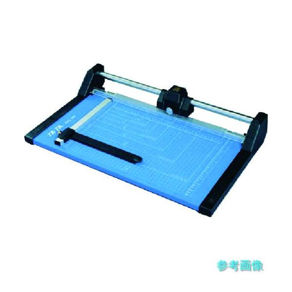 メーカー：トラスコ中山(株)在庫状況：仕入先在庫品納期：お支払い確認後、3営業日以内出荷予定（欠品時は早急にご連絡いたします。）商品特長：●回転刃式のため、スライダーを下に押しながらスライドさせるだけで裁断できます。●裁断ガイドがついていま...