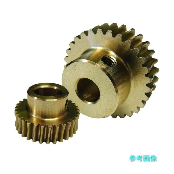 メーカー：小原歯車工業(株)在庫状況：仕入先取寄せ品納期：お支払い確認後、6営業日以内出荷予定（欠品時は早急にご連絡いたします。）商品特長：●耐摩耗性に優れたアルミニウム青銅製のウォームホイールです。用途：●動力伝達用歯車仕様：●モジュール...