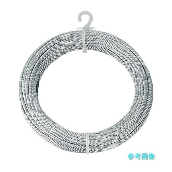 メーカー：トラスコ中山(株)在庫状況：仕入先在庫品納期：お支払い確認後、3営業日以内出荷予定（欠品時は早急にご連絡いたします。）商品特長：●ワイヤロープの中で、耐食性を要求される場合に使われる一般的なワイヤロープです。仕様：●ロープ径(mm...