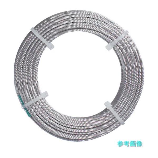 メーカー：トラスコ中山(株)在庫状況：仕入先在庫品納期：お支払い確認後、3営業日以内出荷予定（欠品時は早急にご連絡いたします。）商品特長：●耐食性、耐錆性、耐摩擦性に優れたステンレスロープです。●耐候性、耐薬品性を持たせたナイロン被覆タイプ...