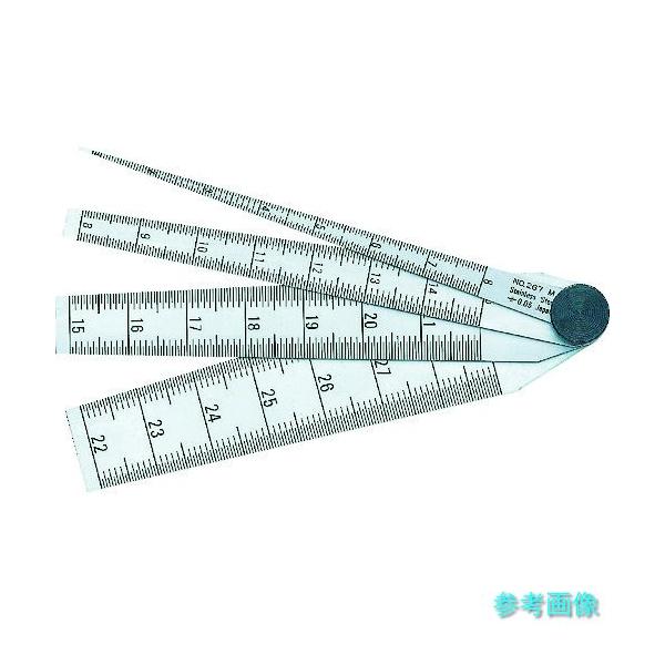 メーカー：トラスコ中山(株)在庫状況：仕入先在庫品納期：お支払い確認後、3営業日以内出荷予定（欠品時は早急にご連絡いたします。）商品特長：●幅のテーパーを利用して管の内径・穴径の測定用として使用します。●枚数は4枚です。●焼き入れ品です。用...