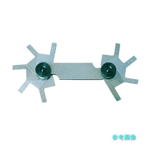 メーカー：トラスコ中山(株)在庫状況：仕入先在庫品納期：お支払い確認後、3営業日以内出荷予定（欠品時は早急にご連絡いたします。）商品特長：●C面測定が簡単に迅速・正確に行え、作業効率が向上します。●厚みは0.6mmです。用途：●C面（45°...