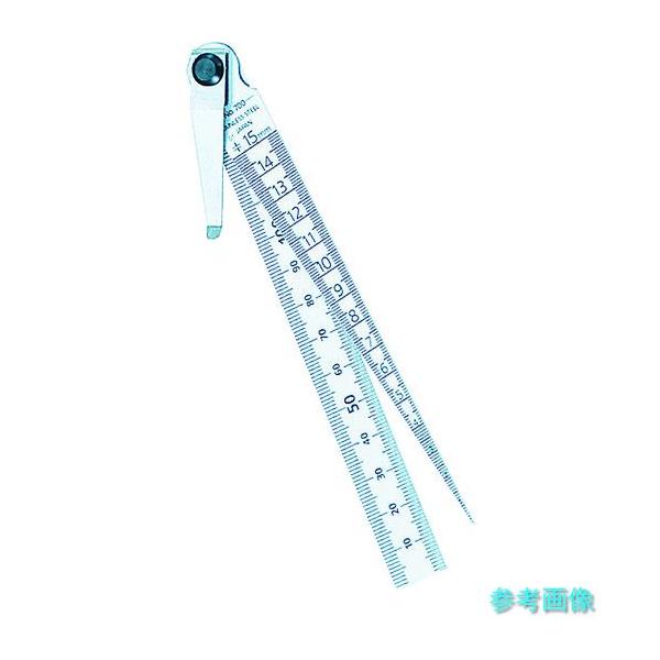 メーカー：トラスコ中山(株)在庫状況：仕入先在庫品納期：お支払い確認後、3営業日以内出荷予定（欠品時は早急にご連絡いたします。）商品特長：●テーパーゲージ700Aと直尺130mmの便利なセットです。携帯に便利なペンクリップ付です。●焼き入れ...