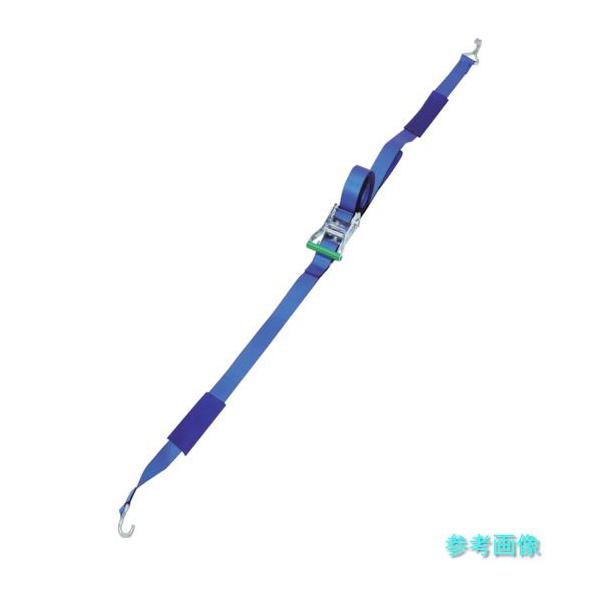 メーカー：トラスコ中山(株)在庫状況：仕入先在庫品納期：お支払い確認後、3営業日以内出荷予定（欠品時は早急にご連絡いたします。）商品特長：●ラチェット式により簡単な操作で確実な荷締め作業ができるベルトです。用途：●トラック輸送時の荷崩れ防止...