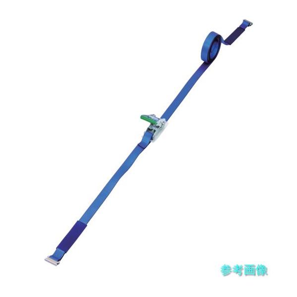 メーカー：トラスコ中山(株)在庫状況：仕入先在庫品納期：お支払い確認後、3営業日以内出荷予定（欠品時は早急にご連絡いたします。）商品特長：●ラチェット式により簡単な操作で確実な荷締め作業ができるベルトです。用途：●トラック輸送時の荷崩れ防止...