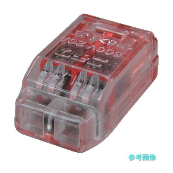 メーカー：トラスコ中山(株)在庫状況：仕入先在庫品納期：お支払い確認後、3営業日以内出荷予定（欠品時は早急にご連絡いたします。）商品特長：●独自の2点接触スプリング構造です。●透明カバーで結線が目視で確認できます。●JIS C2813（屋内...