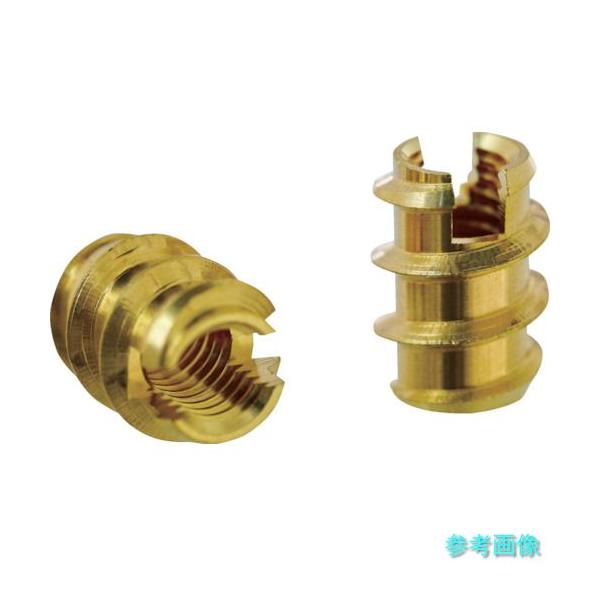 メーカー：トラスコ中山(株)在庫状況：仕入先在庫品納期：お支払い確認後、3営業日以内出荷予定（欠品時は早急にご連絡いたします。）商品特長：●エンザート［［Ｒ下］］は直タップではめねじ破壊が起こり易い樹脂や木材などに使用できる作業性の良いイン...