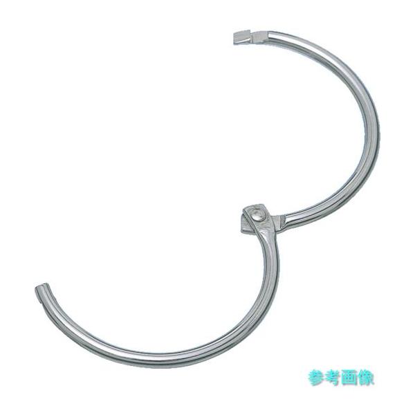 メーカー：トラスコ中山(株)在庫状況：仕入先在庫品納期：お支払い確認後、3営業日以内出荷予定（欠品時は早急にご連絡いたします。）商品特長：●リングを開いてカードを自由に抜き差しできます。用途：●書類・カードの綴り。仕様：●内径(mm)：27...