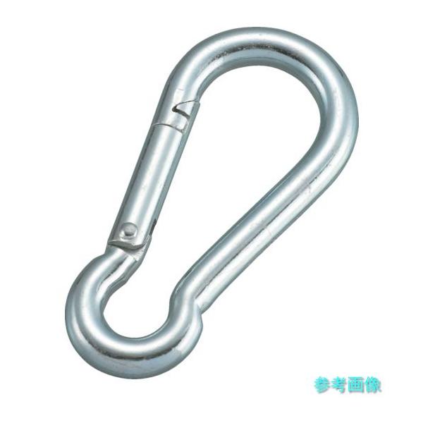 メーカー：トラスコ中山(株)在庫状況：仕入先在庫品納期：お支払い確認後、3営業日以内出荷予定（欠品時は早急にご連絡いたします。）商品特長：●スタンダードなスプリングフックです。用途：●チェーン・ワイヤ・ロープなどの連結や、端末の金具のジョイ...