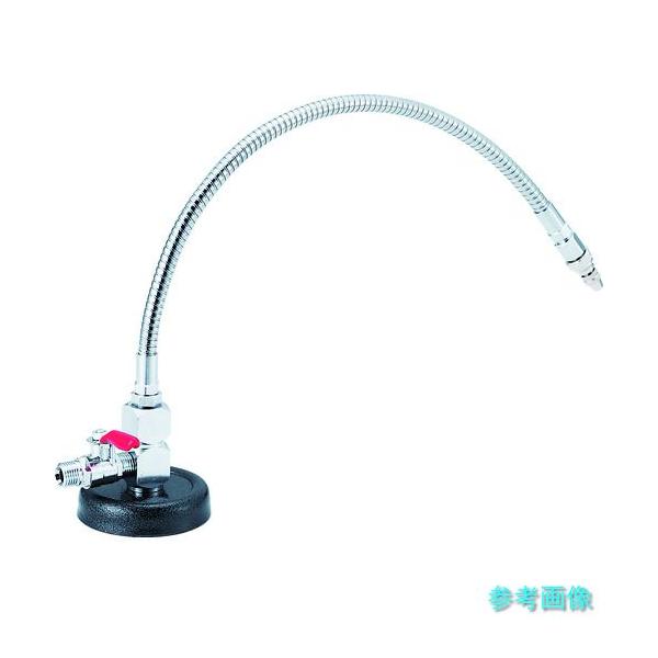 メーカー：トラスコ中山(株)在庫状況：仕入先在庫品納期：お支払い確認後、3営業日以内出荷予定（欠品時は早急にご連絡いたします。）商品特長：●強力マグネットでクーラント配管が容易にできます。●フレキノズル付で流体は液体・気体で使用可能です。●...