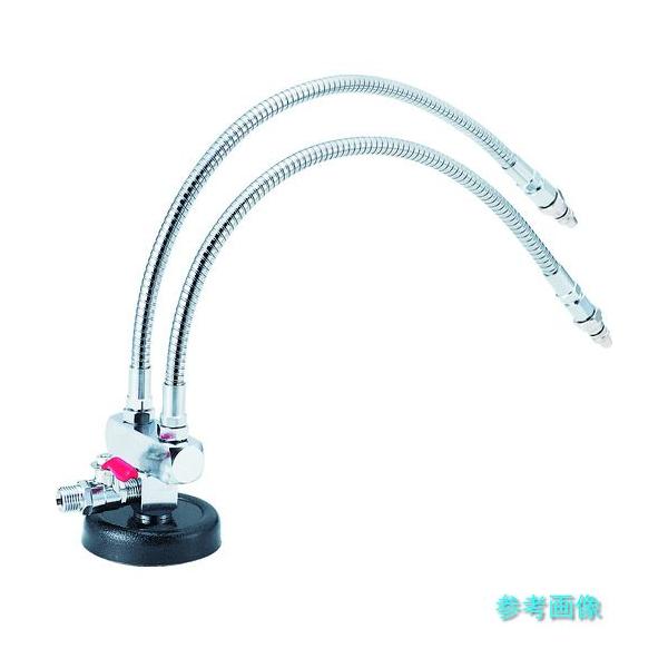 メーカー：トラスコ中山(株)在庫状況：仕入先在庫品納期：お支払い確認後、3営業日以内出荷予定（欠品時は早急にご連絡いたします。）商品特長：●強力マグネットでクーラント配管が容易にできます。●フレキノズル付で流体は液体・気体で使用可能です。●...