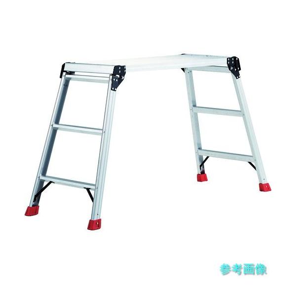 メーカー：トラスコ中山(株)在庫状況：仕入先在庫品納期：お支払い確認後、3営業日以内出荷予定（欠品時は早急にご連絡いたします。）商品特長：●天板幅400mmで広く安定感があり、作業性に優れています。●ハードな作業に耐える業務用アルミ製足場台...