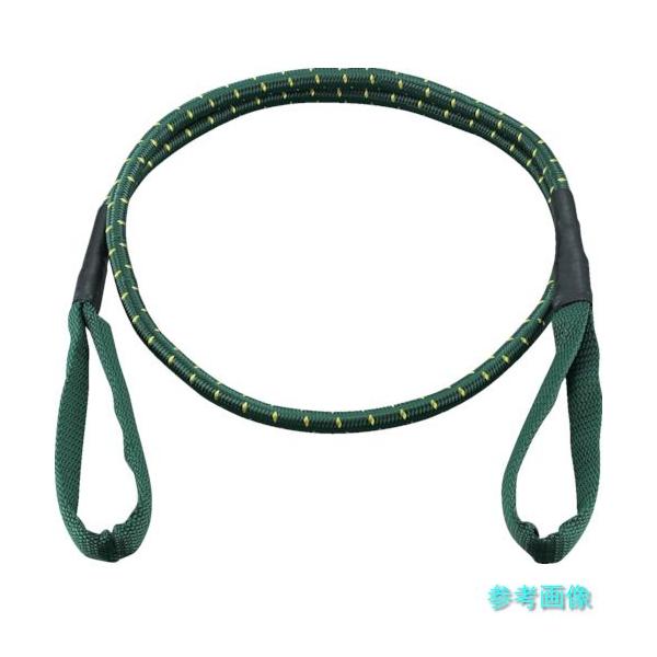 メーカー：トラスコ中山(株)在庫状況：仕入先在庫品納期：お支払い確認後、3営業日以内出荷予定（欠品時は早急にご連絡いたします。）商品特長：●強靭なポリエステル原糸を芯糸に使用しています。●アイ部と本体部は一体のため、アイ部が抜けることはあり...