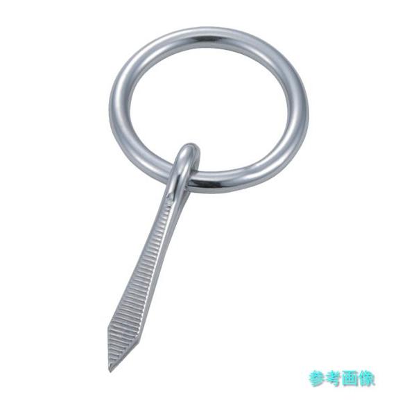 メーカー：トラスコ中山(株)在庫状況：仕入先在庫品納期：お支払い確認後、3営業日以内出荷予定（欠品時は早急にご連絡いたします。）商品特長：●木材の壁面や柱などに打ち込み固定することで丸リングに物を通して吊り下げができます。用途：●ワイヤ・ロ...