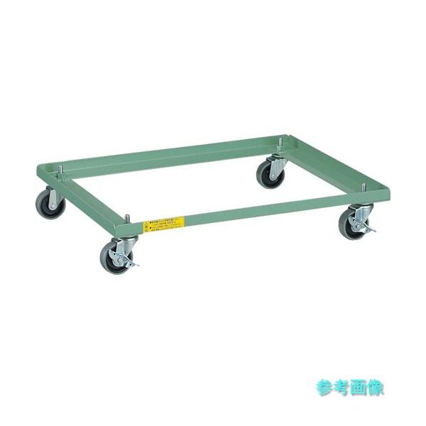 メーカー：トラスコ中山(株)在庫状況：仕入先取寄せ品納期：お支払い確認後、8〜10営業日以内出荷予定（欠品時は早急にご連絡いたします。）仕様：●適合機種：VE7S型●最大積載量(kg/台)：200●色：グリーン●キャスター：自在式 75mm...