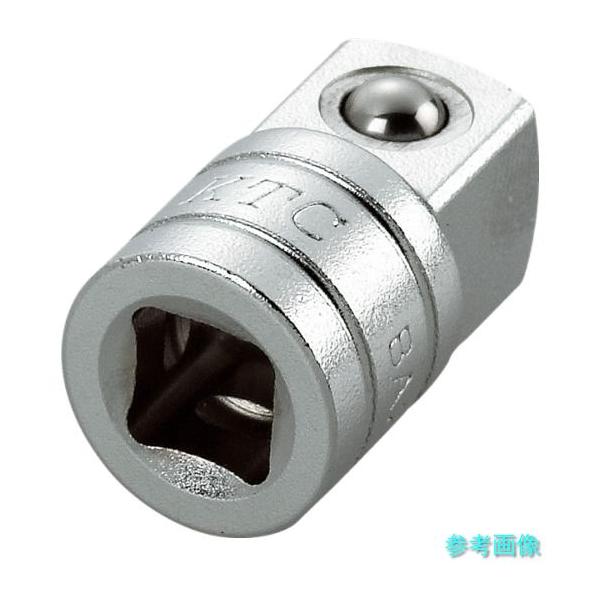 メーカー：京都機械工具(株)在庫状況：仕入先在庫品納期：お支払い確認後、3営業日以内出荷予定（欠品時は早急にご連絡いたします。）商品特長：●差込角の異なるソケットと駆動工具を接続するアタッチメントです。●ガタつきを最小限に抑え、安定した差込...