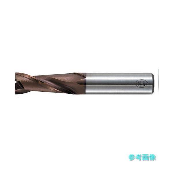 メーカー：(株)三興製作所(S&amp;K)在庫状況：仕入先取寄せ品納期：お支払い確認後、3営業日以内出荷予定（欠品時は早急にご連絡いたします。）商品特長：●KHBコーティングにより耐熱温度に優れており表面硬度が高い2枚刃エンドミルです。用...