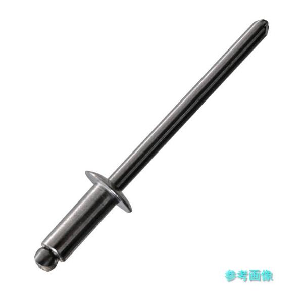 メーカー：トラスコ中山(株)在庫状況：仕入先在庫品納期：お支払い確認後、3営業日以内出荷予定（欠品時は早急にご連絡いたします。）商品特長：●ブラインドリベットは、裏側に手の回らない母材や密閉された薄板などに簡単に部材を締結することができます...