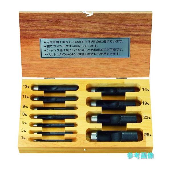 メーカー：トラスコ中山(株)在庫状況：仕入先在庫品納期：お支払い確認後、3営業日以内出荷予定（欠品時は早急にご連絡いたします。）商品特長：●刃先を薄く製作しているので良く切れます。●抜きカスが出やすい形状です。●よく使うサイズをまとめていま...