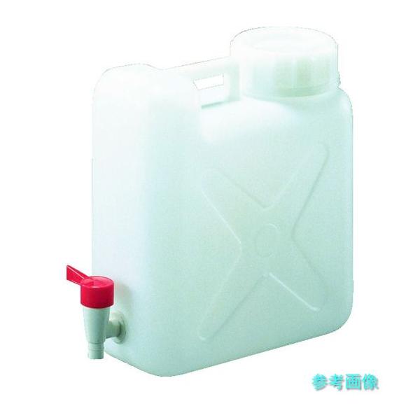 メーカー：トラスコ中山(株)在庫状況：仕入先在庫品納期：お支払い確認後、3営業日以内出荷予定（欠品時は早急にご連絡いたします。）商品特長：●内容液の取り出しに便利なコック付です。（取り外し不可）●食品衛生法適合品です。仕様：●容量(L)：1...