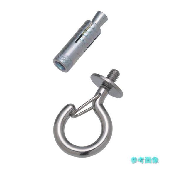 メーカー：トラスコ中山(株)在庫状況：仕入先在庫品納期：お支払い確認後、3営業日以内出荷予定（欠品時は早急にご連絡いたします。）商品特長：●はずれ止め付なので、掛けた物が不用意に外れにくくなっています。用途：●壁面・床面・柱などに設置し、チ...