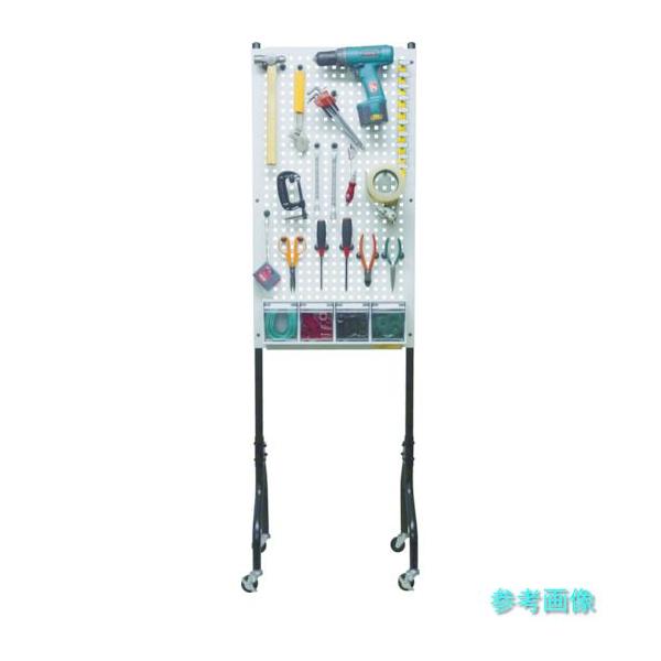 メーカー：トラスコ中山(株)在庫状況：仕入先在庫品納期：お支払い確認後、3営業日以内出荷予定（欠品時は早急にご連絡いたします。）商品特長：●壁際での工具管理に最適で、工具類の管理状況が一目で把握できます。●多目的に使えるパンチングパネルラッ...