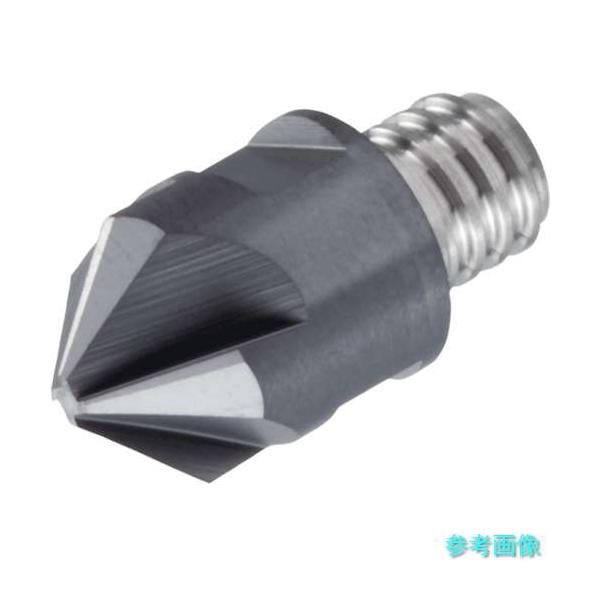 メーカー：(株)タンガロイ在庫状況：仕入先取寄せ品納期：お支払い確認後、3営業日以内出荷予定（欠品時は早急にご連絡いたします。）商品特長：●先端交換式のソリッドエンドミルで、簡単にしかも高精度に刃先を交換可能です。用途：●面取り加工用。仕様...