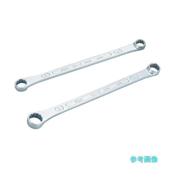 メーカー：TONE(株)在庫状況：仕入先在庫品納期：お支払い確認後、3営業日以内出荷予定（欠品時は早急にご連絡いたします。）商品特長：●高さ制限のある狭い箇所に最適です。●めがね部は12角です。用途：●六角ボルト・ナットの締付け、緩め作業。...