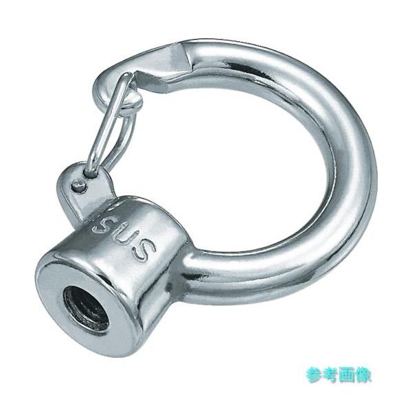 メーカー：トラスコ中山(株)在庫状況：仕入先在庫品納期：お支払い確認後、3営業日以内出荷予定（欠品時は早急にご連絡いたします。）商品特長：●従来のアイナットに開閉できるフックが付いているので、設置後に物を通すこともできます。用途：●鳩除け・...