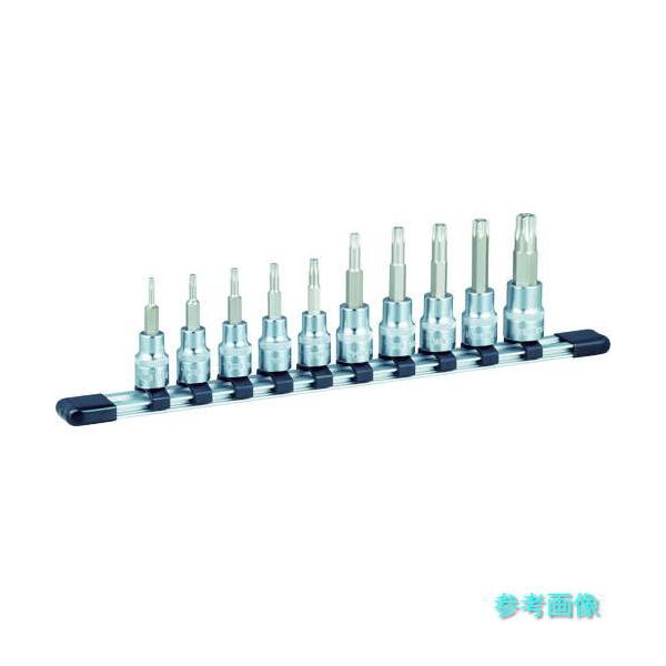 メーカー：TONE(株)在庫状況：仕入先在庫品納期：お支払い確認後、3営業日以内出荷予定（欠品時は早急にご連絡いたします。）商品特長：●いじり防止タイプのトルクス［［Ｒ下］］ソケットです。●早回しに便利なローレット加工仕上げです。●ソケット...