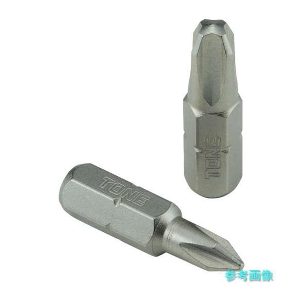 メーカー：TONE(株)在庫状況：仕入先在庫品納期：お支払い確認後、3営業日以内出荷予定（欠品時は早急にご連絡いたします。）商品特長：●差込角6.35mmのドライバービットになります。仕様：●刃先：［［＋］］No.2●全長(mm)：25●セ...