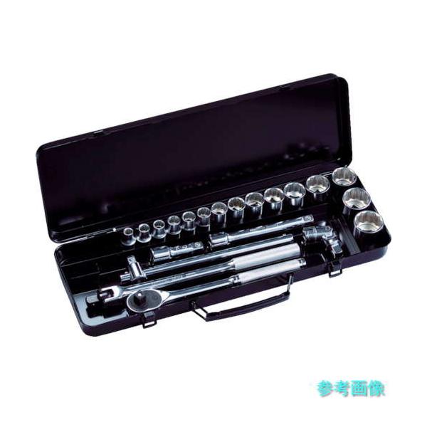 メーカー：(株)スーパーツール在庫状況：仕入先在庫品納期：お支払い確認後、3営業日以内出荷予定（欠品時は早急にご連絡いたします。）商品特長：●産業機械や自動車などの整備に最適なセットです。●ラチェットハンドルはギヤ数72山、送り角5°を採用...