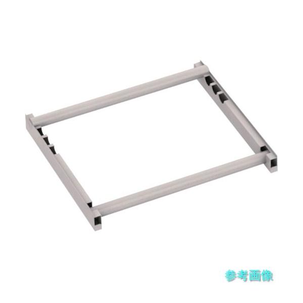 メーカー：トラスコ中山(株)在庫状況：仕入先在庫品納期：お支払い確認後、3営業日以内出荷予定（欠品時は早急にご連絡いたします。）商品特長：●タイヤ受けパイプは65mmピッチ、4段階で取り付け幅を調整可能です。仕様：●間口(mm)：900●奥...