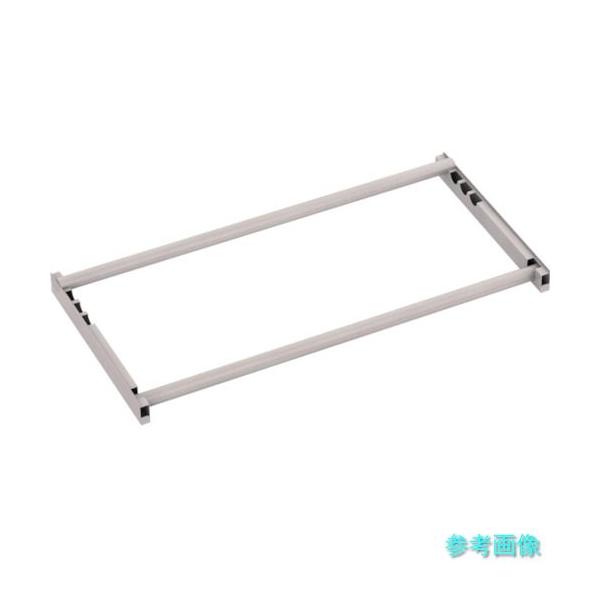 メーカー：トラスコ中山(株)在庫状況：仕入先在庫品納期：お支払い確認後、3営業日以内出荷予定（欠品時は早急にご連絡いたします。）商品特長：●タイヤ受けパイプは65mmピッチ、4段階で取り付け幅を調整可能です。仕様：●間口(mm)：1500●...