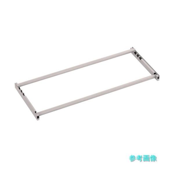 メーカー：トラスコ中山(株)在庫状況：仕入先在庫品納期：お支払い確認後、3営業日以内出荷予定（欠品時は早急にご連絡いたします。）商品特長：●タイヤ受けパイプは65mmピッチ、4段階で取り付け幅を調整可能です。仕様：●間口(mm)：1800●...