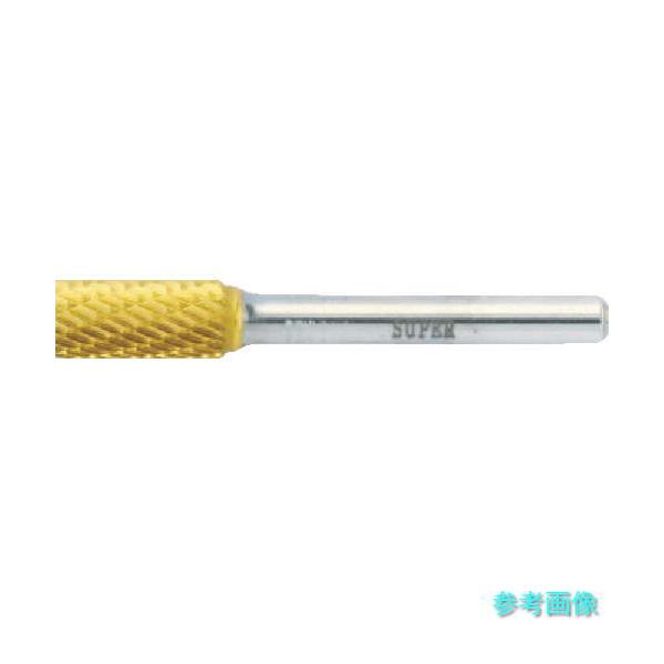 メーカー：(株)スーパーツール在庫状況：仕入先在庫品納期：お支払い確認後、3営業日以内出荷予定（欠品時は早急にご連絡いたします。）商品特長：●チタン（Tin）コーティング処理により、表面硬度が高く・バー寿命が長く・切粉のハケが良くなります。...