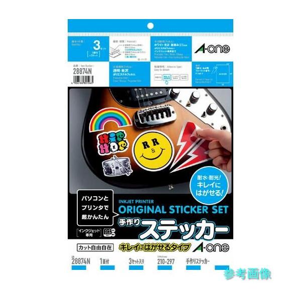 メーカー：スリーエム ジャパン(株)オフィスマーケット販売本部在庫状況：仕入先取寄せ品納期：お支払い確認後、6営業日以内出荷予定（欠品時は早急にご連絡いたします。）商品特長：●本格的なステッカーが１枚から簡単に作成できる保護フィルム付きセッ...