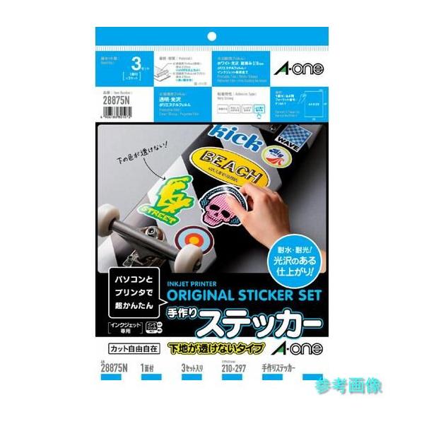 メーカー：スリーエム ジャパン(株)オフィスマーケット販売本部在庫状況：仕入先取寄せ品納期：お支払い確認後、6営業日以内出荷予定（欠品時は早急にご連絡いたします。）商品特長：●本格的なステッカーが１枚から簡単に作成できる保護フィルム付きセッ...