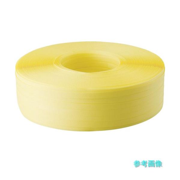 メーカー：トラスコ中山(株)在庫状況：仕入先在庫品納期：お支払い確認後、3営業日以内出荷予定（欠品時は早急にご連絡いたします。）商品特長：●シール金具用の厚手ＰＰバンドです。●引締機、封かん機を使って結束します。●吸水性がなくぬれても強度に...