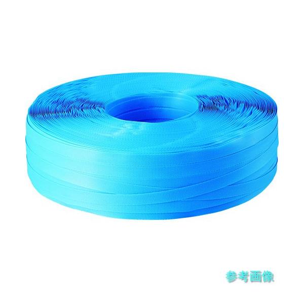 メーカー：トラスコ中山(株)在庫状況：仕入先在庫品納期：お支払い確認後、3営業日以内出荷予定（欠品時は早急にご連絡いたします。）商品特長：●シール金具用の厚手ＰＰバンドです。●引締機、封かん機を使って結束します。●吸水性がなくぬれても強度に...