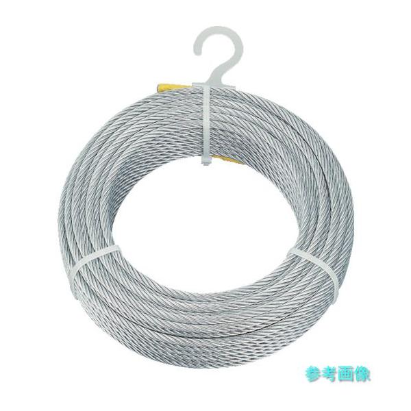 メーカー：トラスコ中山(株)在庫状況：仕入先在庫品納期：お支払い確認後、3営業日以内出荷予定（欠品時は早急にご連絡いたします。）商品特長：●ワイヤロープの中で、耐食性を要求される場合に使われる一般的なワイヤロープです。仕様：●ロープ径(mm...