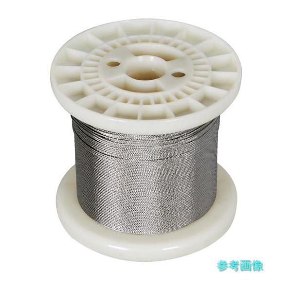 メーカー：トラスコ中山(株)在庫状況：仕入先在庫品納期：お支払い確認後、3営業日以内出荷予定（欠品時は早急にご連絡いたします。）商品特長：●ステンレスロープは耐食性、耐錆性、耐熱性、耐摩擦性に優れます。●特に海水中で使用する場合は、一般的な...