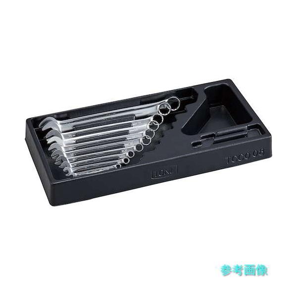 メーカー：TONE(株)在庫状況：仕入先取寄せ品納期：お支払い確認後、4営業日以内出荷予定（欠品時は早急にご連絡いたします。）商品特長：●美しい梨地仕上げで手に馴染む柔らかい曲線デザインです。●スパナのスピードとめがねレンチの強さを兼ね備え...