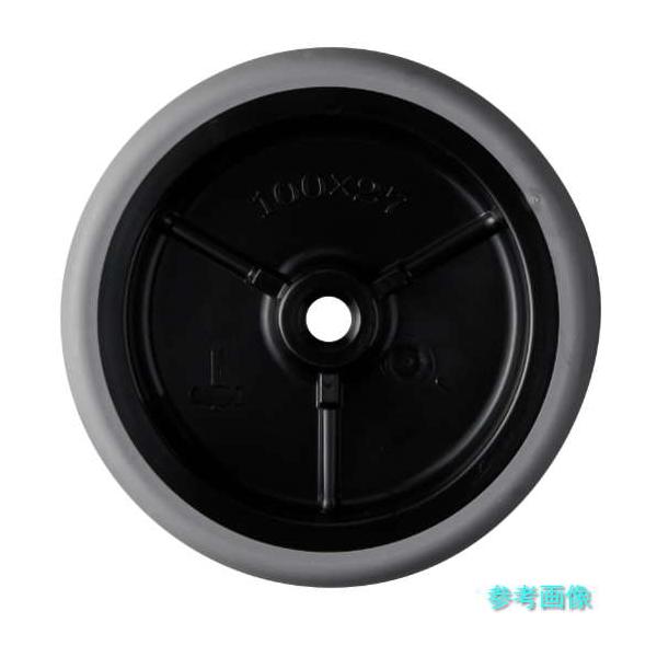 メーカー：ハンマーキャスター(株)在庫状況：仕入先在庫品納期：お支払い確認後、3営業日以内出荷予定（欠品時は早急にご連絡いたします。）商品特長：●PPホイール　エラストマー車輪仕様：●車輪径D(mm)：100●車輪幅(mm)：27●ボス巾(...