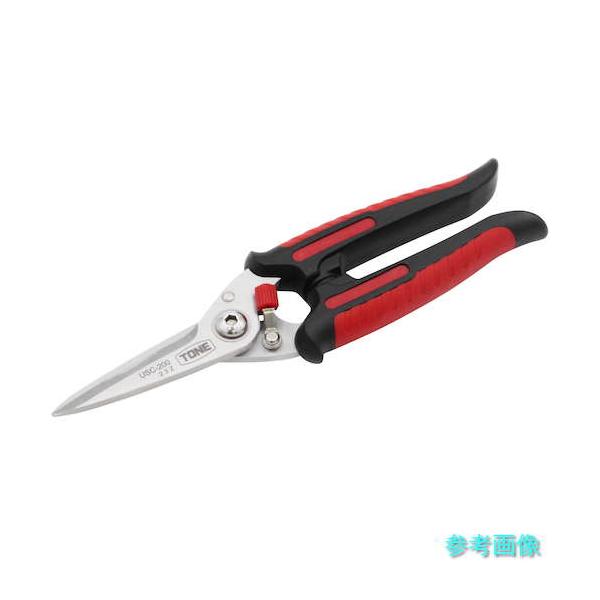 メーカー：TONE(株)在庫状況：仕入先在庫品納期：お支払い確認後、3営業日以内出荷予定（欠品時は早急にご連絡いたします。）商品特長：●サビづらいステンレス製ギザ刃で対象物をしっかりととらえます。●保管時等に不意な開閉を防ぐロックレバー付。...