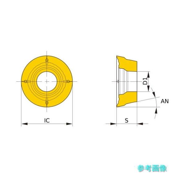 メーカー：三菱マテリアル(株)在庫状況：仕入先取寄せ品納期：お支払い確認後、3営業日以内出荷予定（欠品時は早急にご連絡いたします。）商品特長：●優れた耐摩耗性、耐熱衝撃性で、鋼、ダクタイル鋳鉄の加工において、安定切削を実現し作業時間を短縮し...