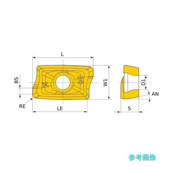 メーカー：三菱マテリアル(株)在庫状況：仕入先取寄せ品納期：お支払い確認後、3営業日以内出荷予定（欠品時は早急にご連絡いたします。）商品特長：●優れた耐摩耗性、耐熱衝撃性で、鋼、ダクタイル鋳鉄の加工において、安定切削を実現し作業時間を短縮し...