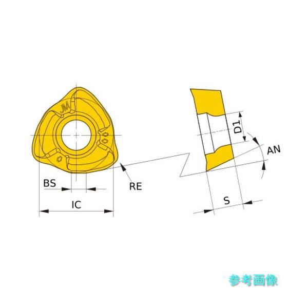 メーカー：三菱マテリアル(株)在庫状況：仕入先取寄せ品納期：お支払い確認後、3営業日以内出荷予定（欠品時は早急にご連絡いたします。）商品特長：●優れた耐摩耗性、耐熱衝撃性で、鋼、ダクタイル鋳鉄の加工において、安定切削を実現し作業時間を短縮し...