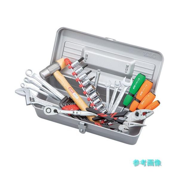 メーカー：京都機械工具(株)在庫状況：仕入先取寄せ品納期：お支払い確認後、4営業日以内出荷予定（欠品時は早急にご連絡いたします。）商品特長：●BR390：9.5sq.ラチェットハンドル(90枚ギア)採用セットです。●ケースは片開きで軽量タイ...